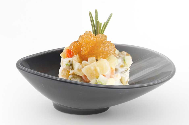 The perfect aesthetic of amuse bouche with porcelainNot the usual ...