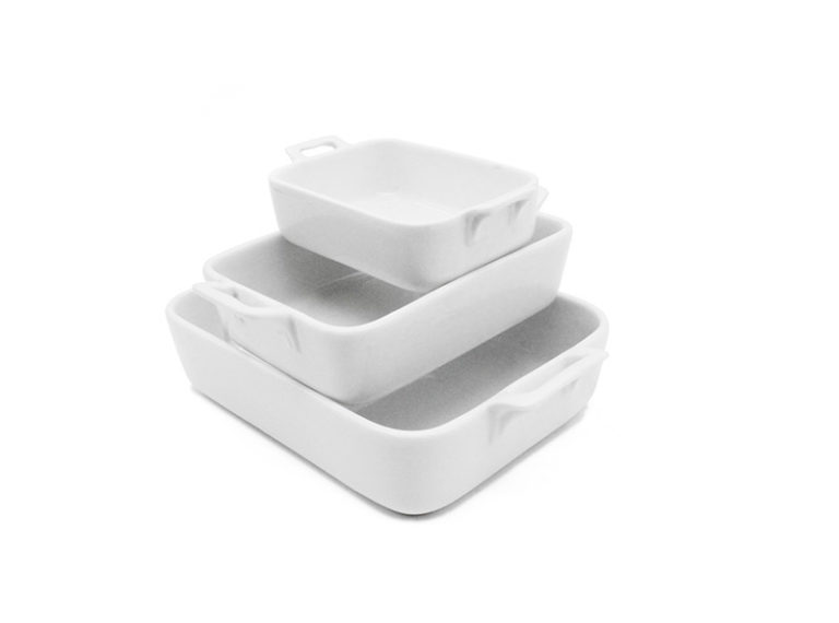 Rectangular Pan with Handles - Mps Porcellane